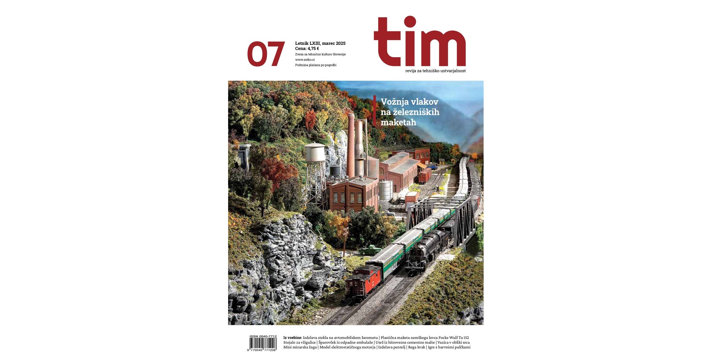 7. številka revije Tim 2024-2025 – Zveza za tehnično kulturo Slovenije